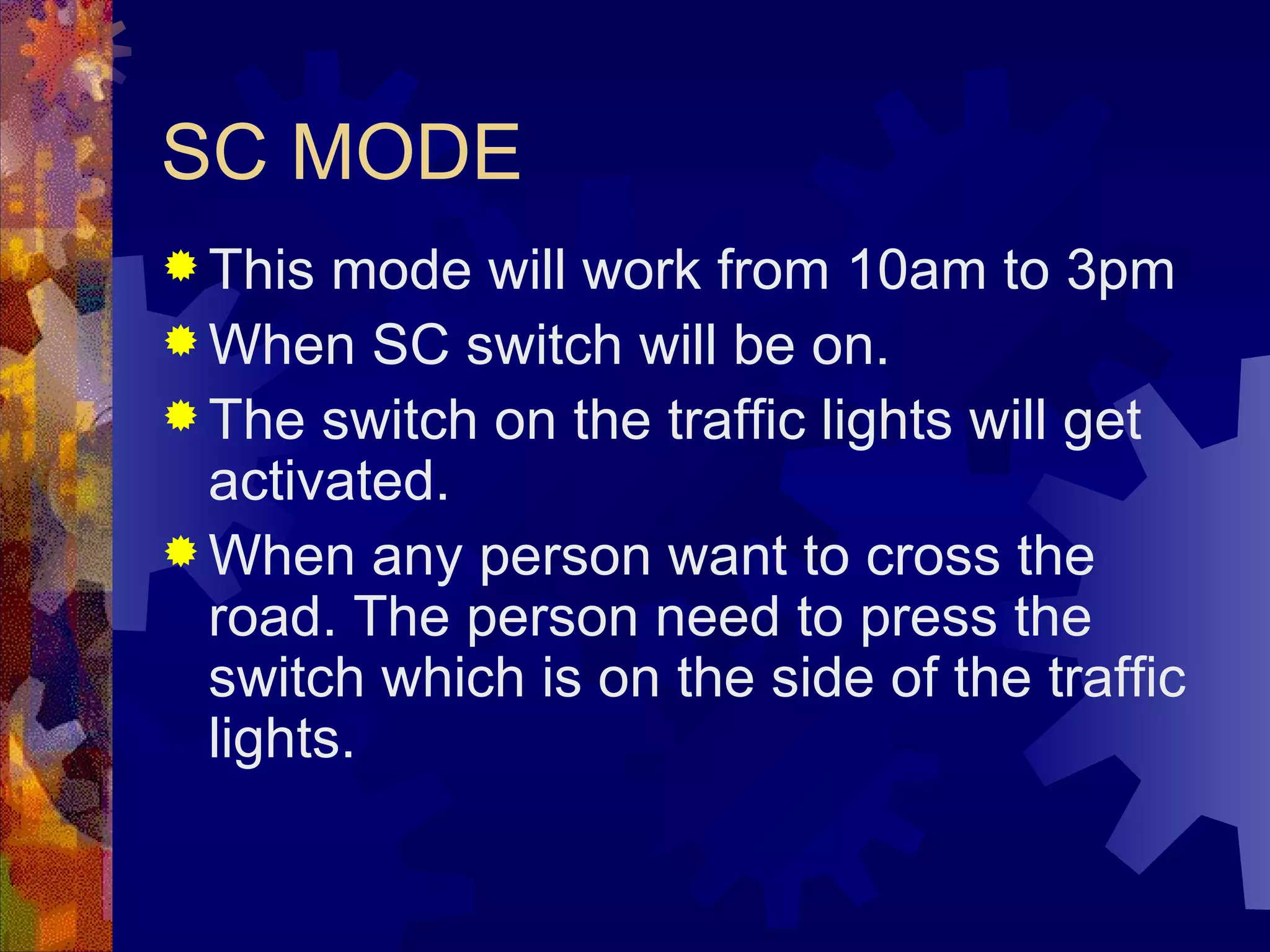 Traffic Lights Controller Ppt