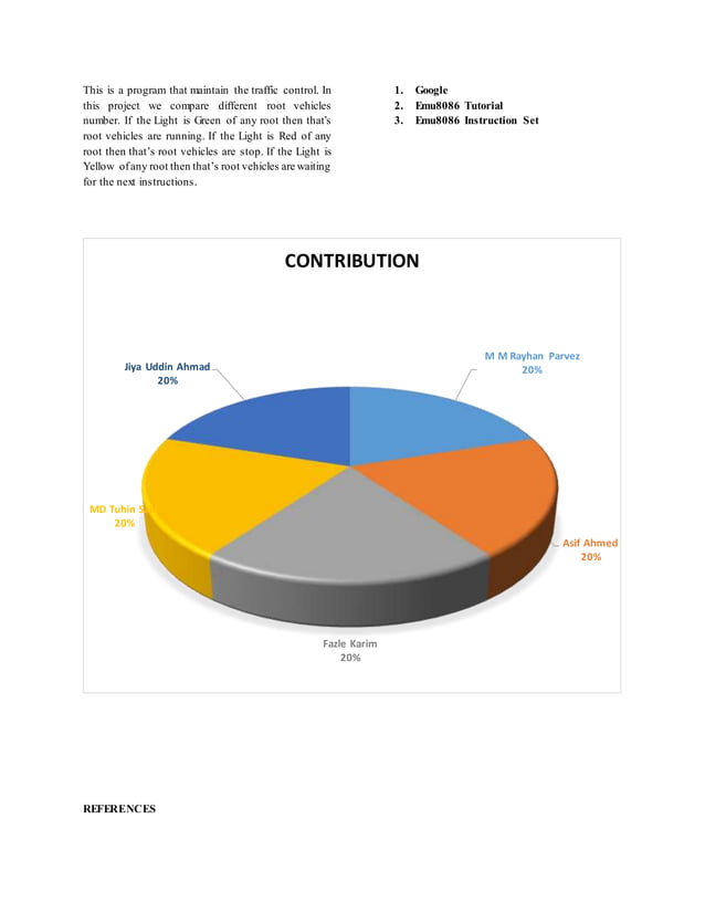 Traffic lights-system-2(Microprocessor &Assembly Language) | DOCX