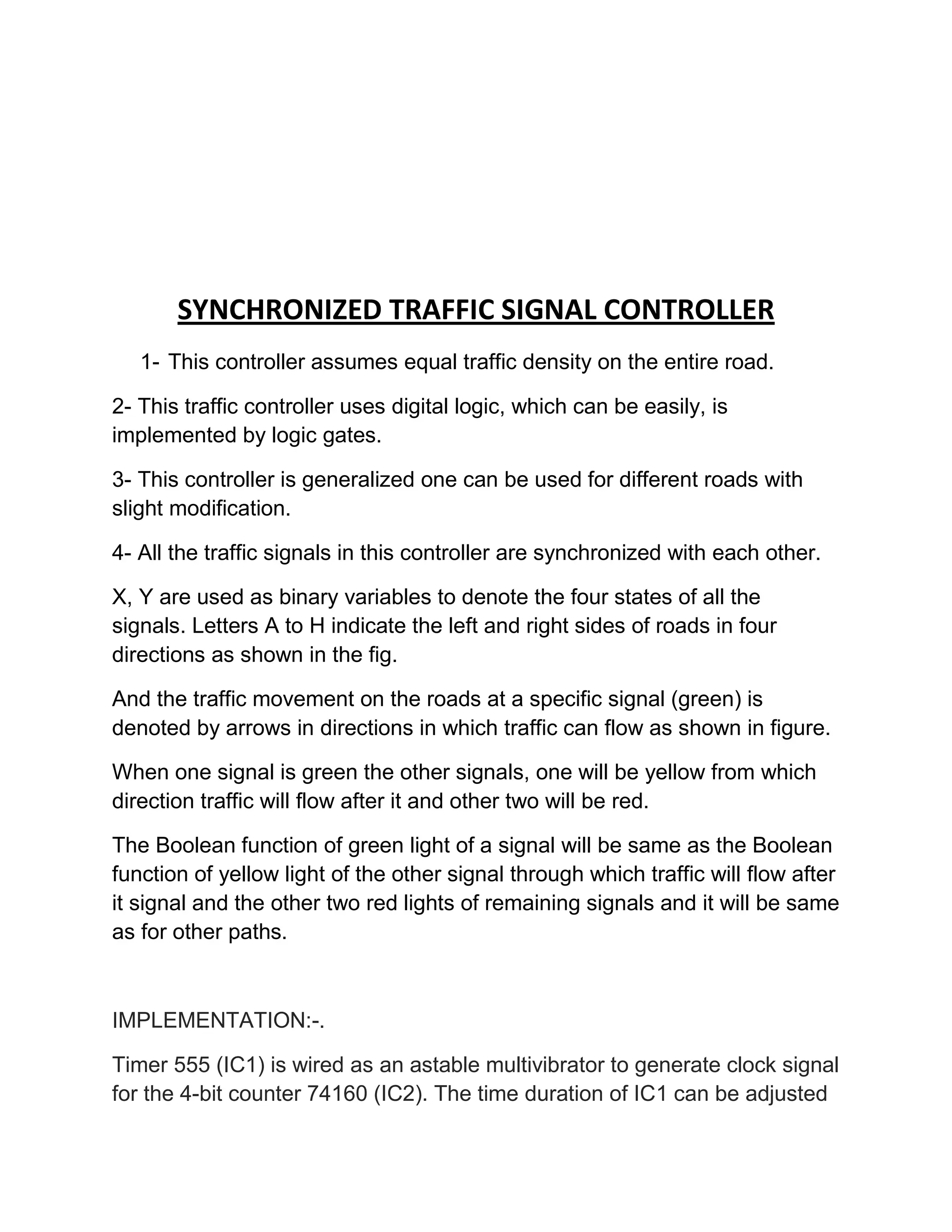 Traffic signal-project- | DOCX