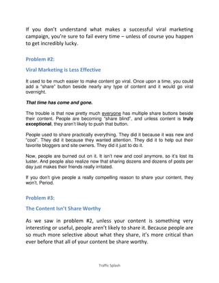 Viral Traffic Guide - How To Get Viral Traffic | PDF