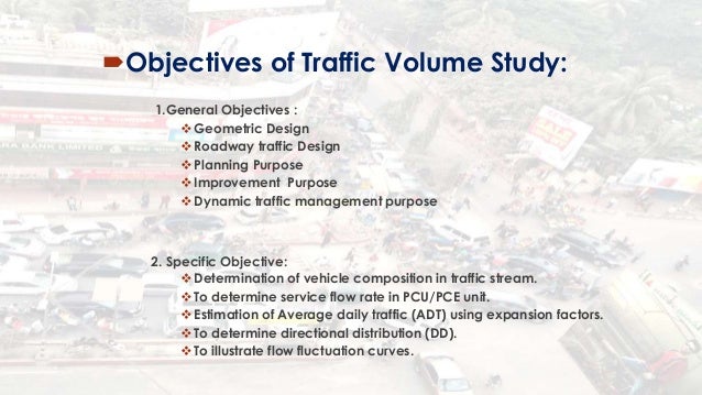 Traffic volume-study