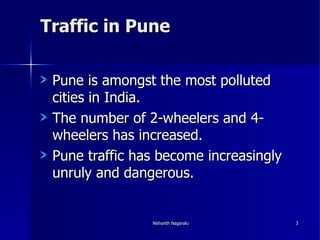 Traffic Problems in Pune | PPT