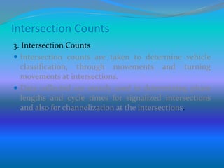 Traffic analysis and Road Widening | PPTX