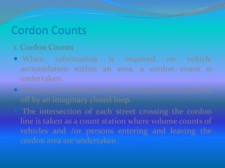 Traffic analysis and Widening of Roads | PPT