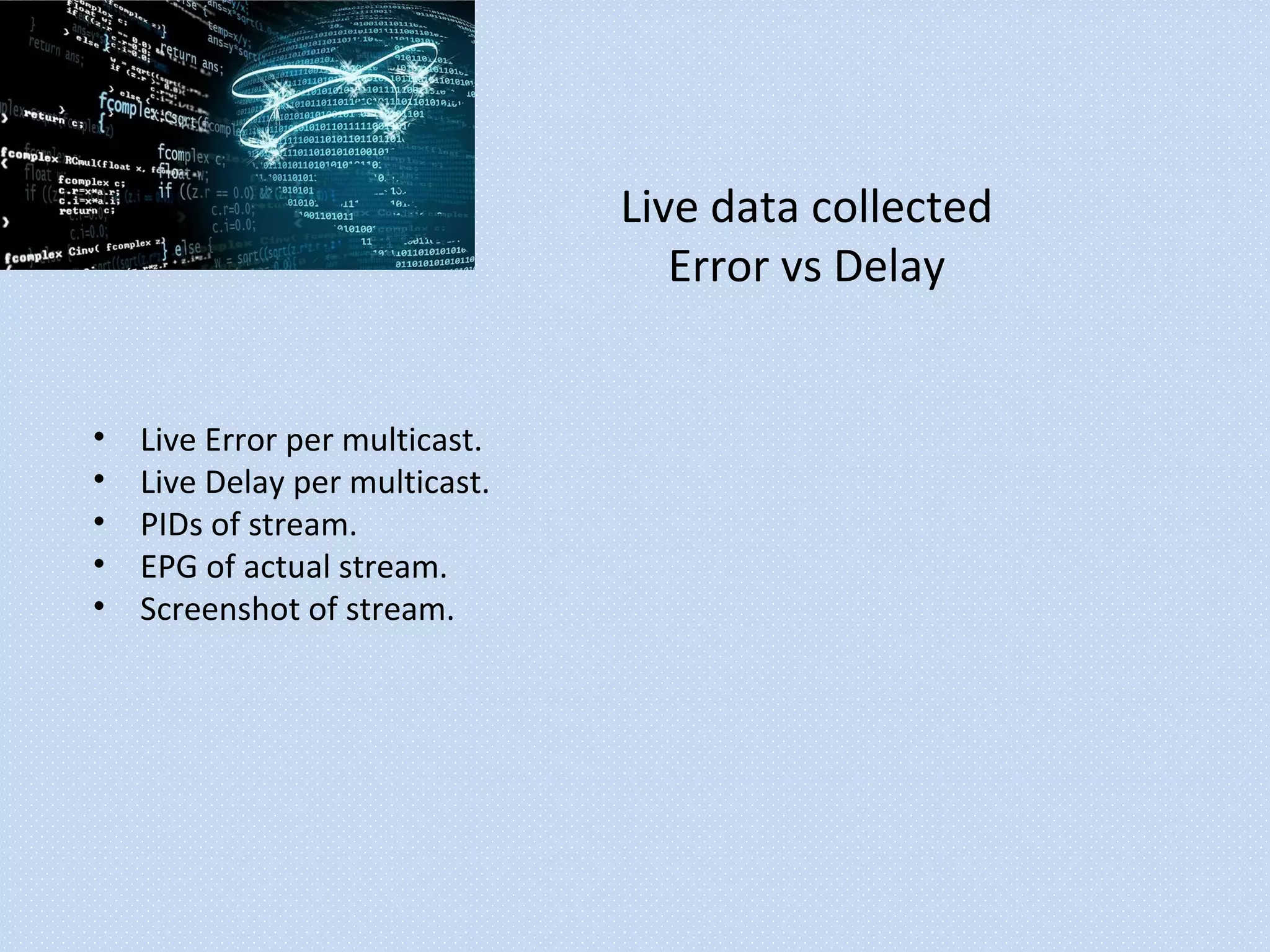 Traffic Analyzer Ip Multicast Ppt Computer Networking Computing