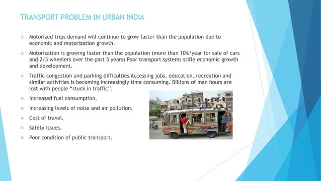 URBANIZATION AND TRANSPORT PROBLEM | PPT