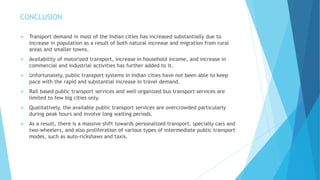 URBANIZATION AND TRANSPORT PROBLEM | PPTX
