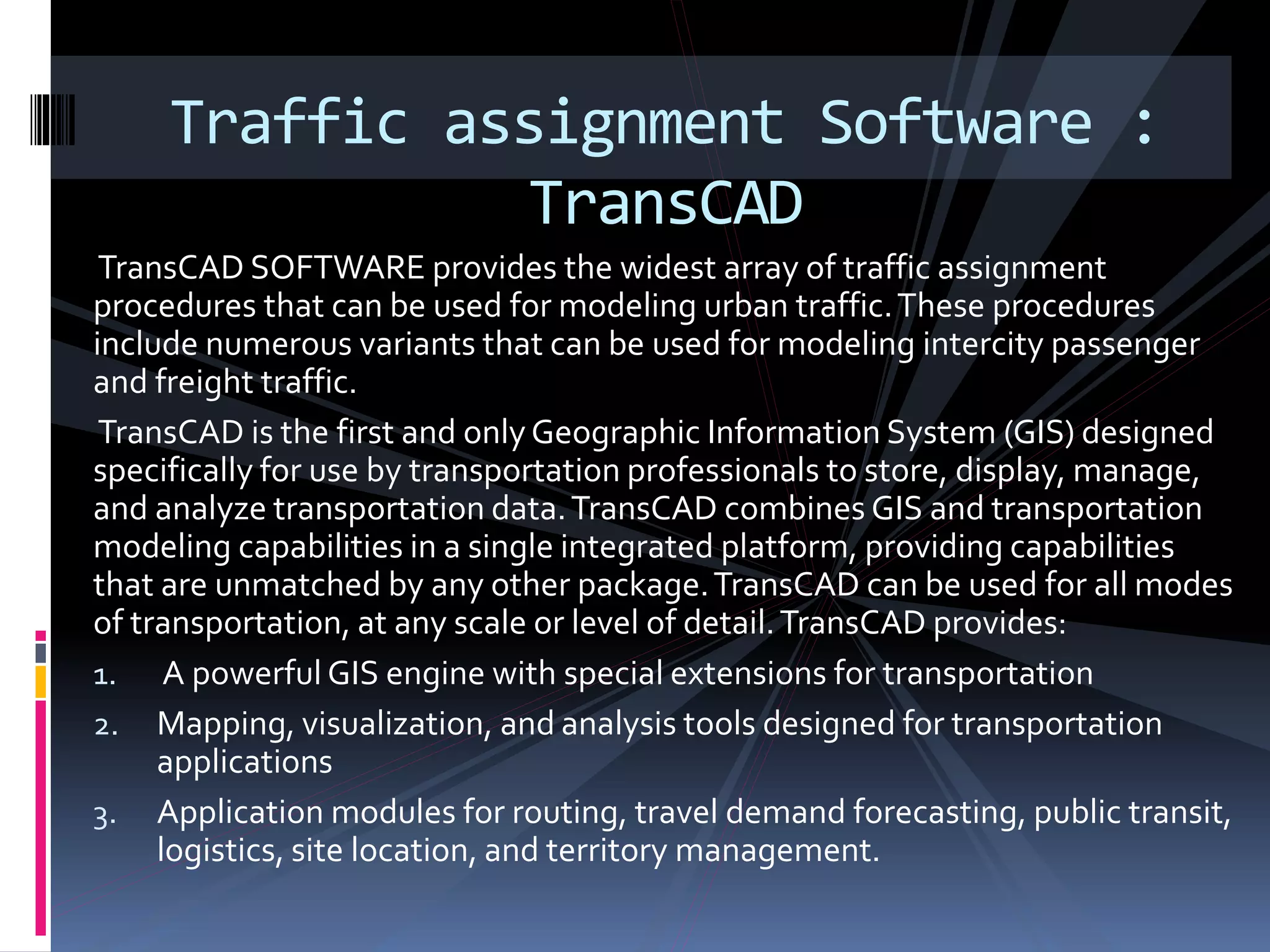 Traffic assignment | PPTX