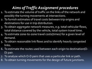 Traffic assignment | PPTX