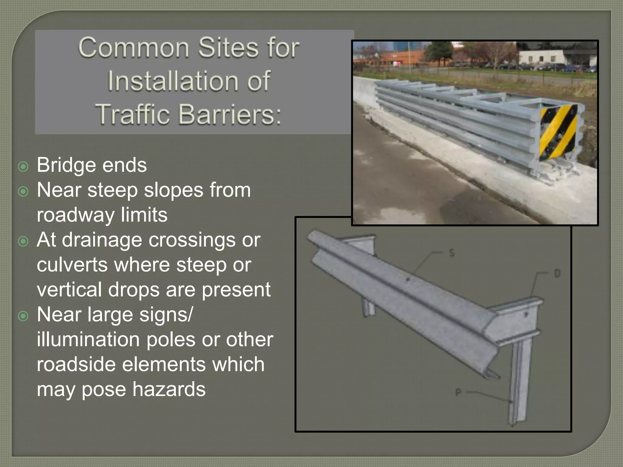 Traffic Barriers | PPTX