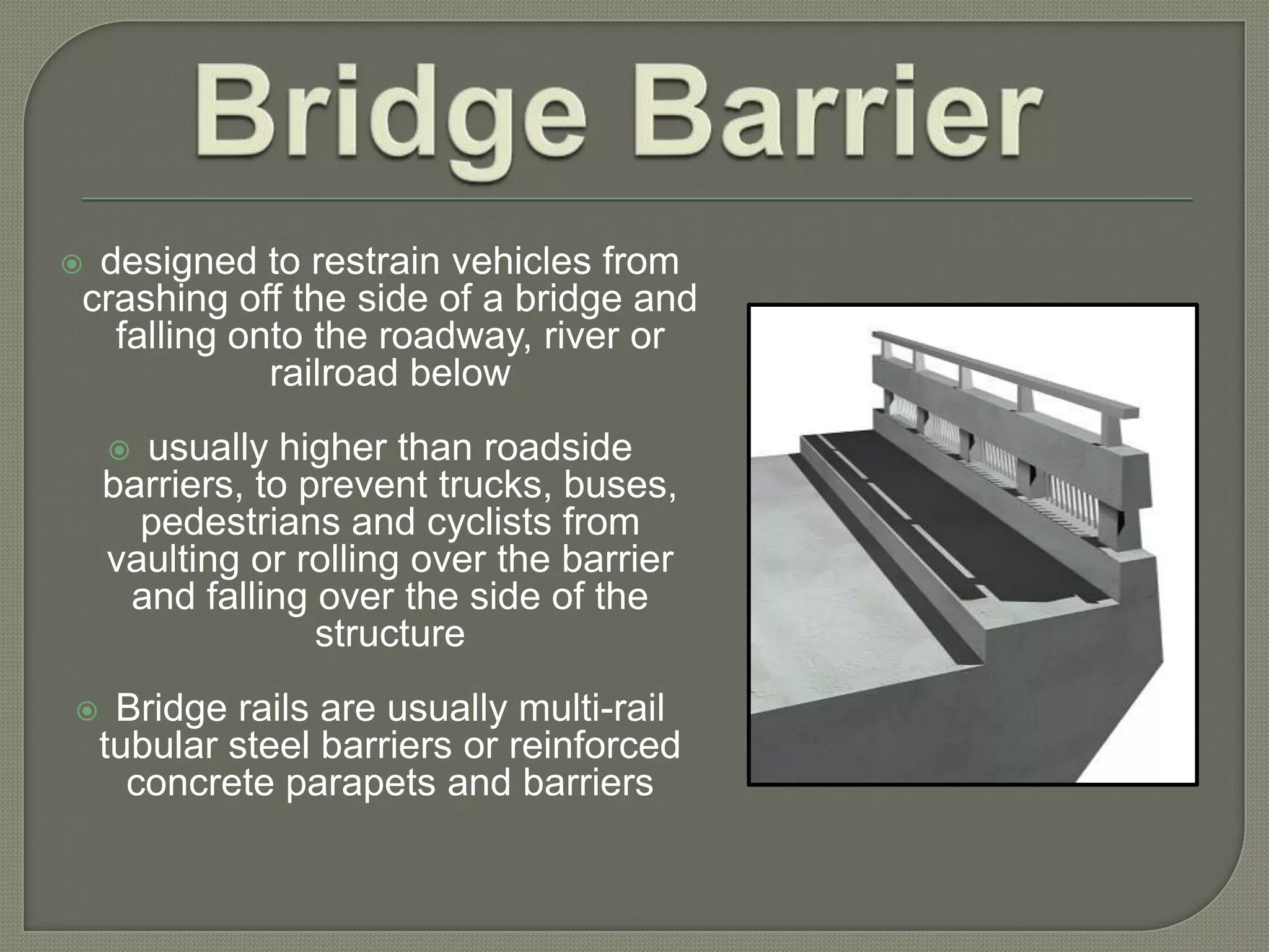 Traffic Barriers | PPTX