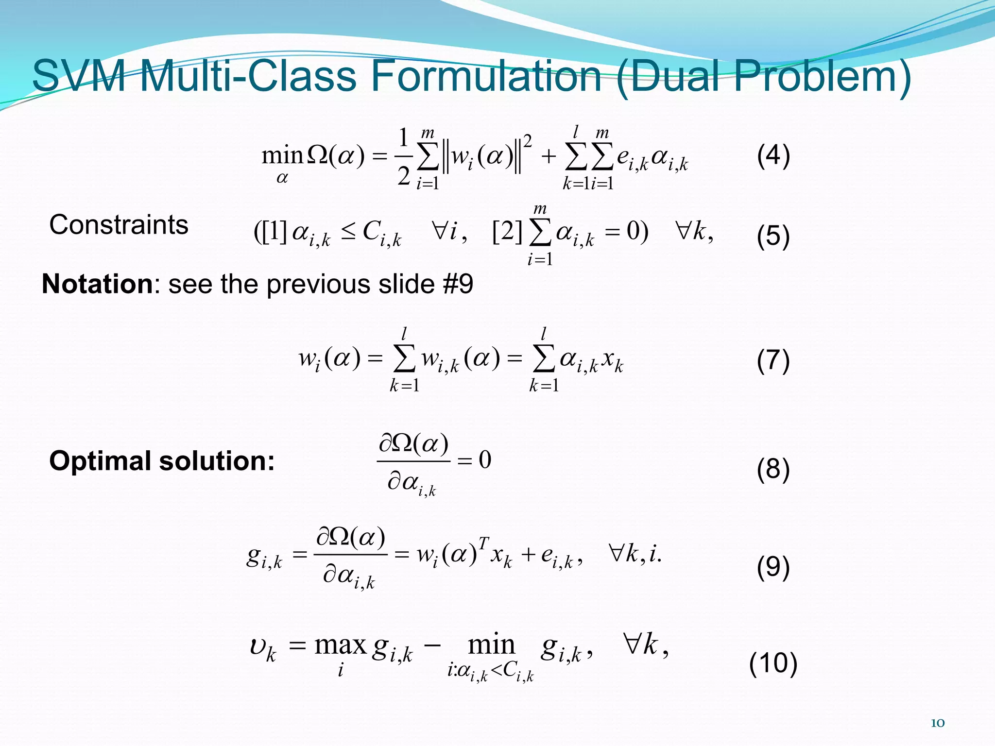 Traffic classification svm_im2015_10may2015 | PPT