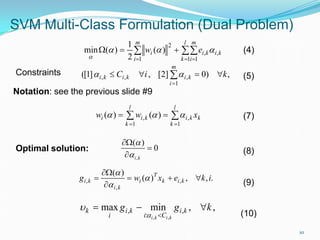 Traffic classification svm_im2015_10may2015 | PPT