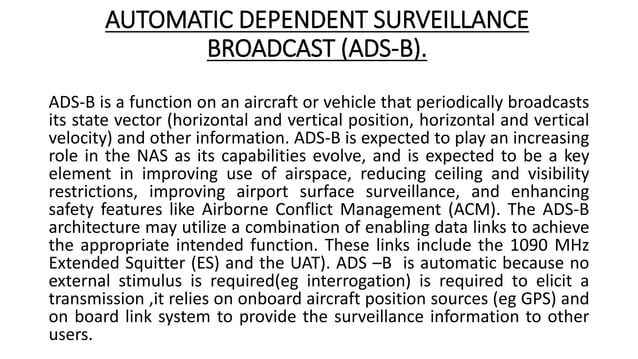 TRAFFIC COLLISION AVOIDANCE SYSTEM(TCAS).pptx | Auto Safety | Automotive