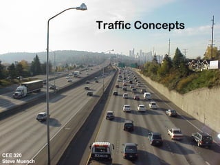 Traffic Concepts (Transportation Engineering) | PPT