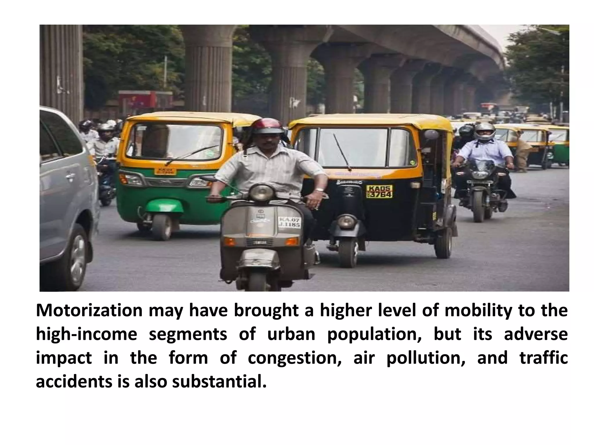 Traffic congestion and Bottlenecks - Issues and Dimensions | PPTX
