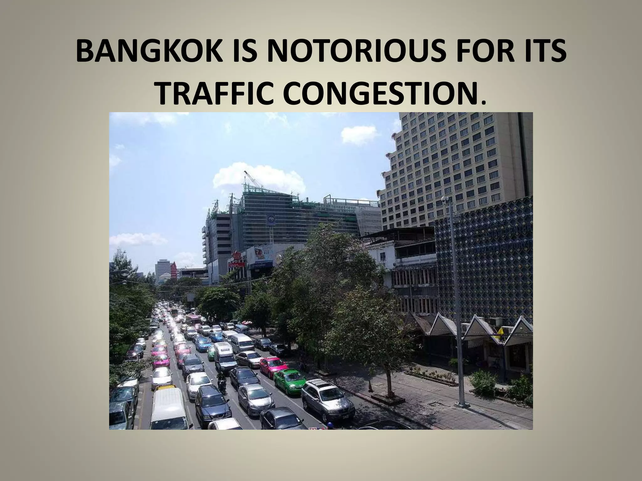 Traffic congestion and its hazards | PPTX