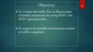 Traffic congestion by using queuing mm1 & md1 | PDF