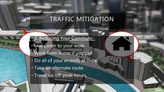 Traffic congestion, mitigation and air quality. | PPTX