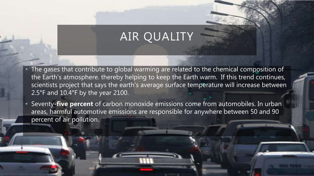Traffic Congestion Mitigation And Air Quality Pptx Indoor Environmental Quality Home
