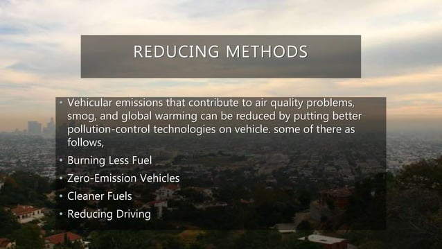 Traffic Congestion Mitigation And Air Quality Pptx Indoor Environmental Quality Home