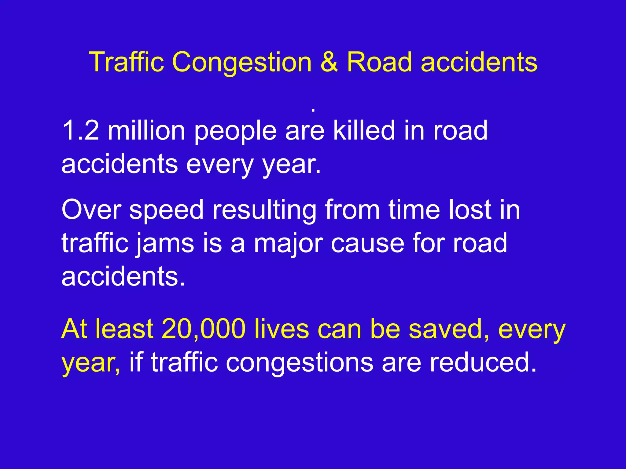 Traffic Congestion PowerPoint Presentation | PPTX