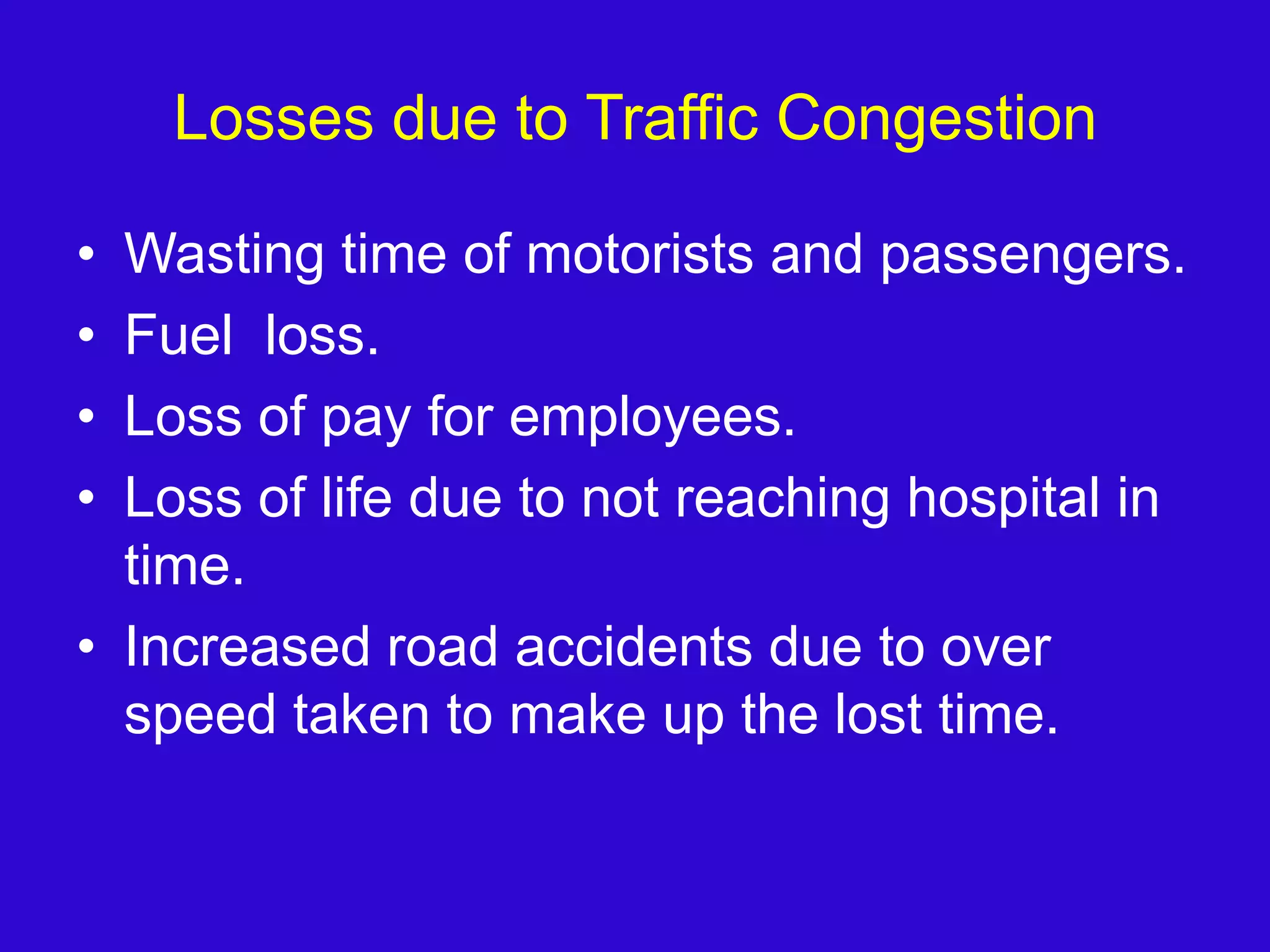 Traffic Congestion PowerPoint Presentation with Images | PPTX
