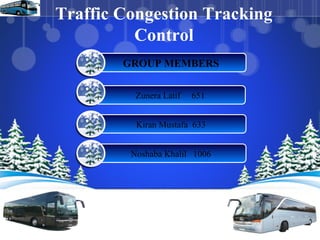 Traffic congestion tracking control | PPT