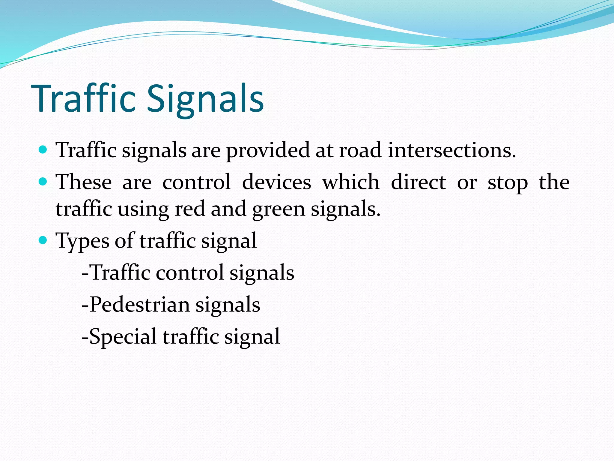 Traffic control | PPTX