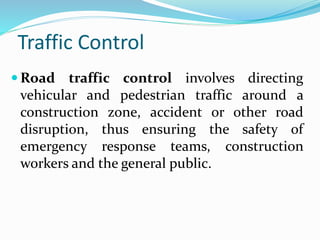 Traffic control | PPTX