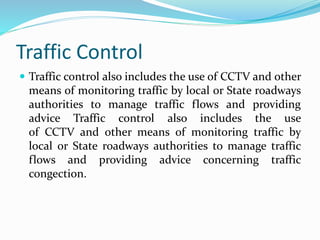 Traffic control | PPTX