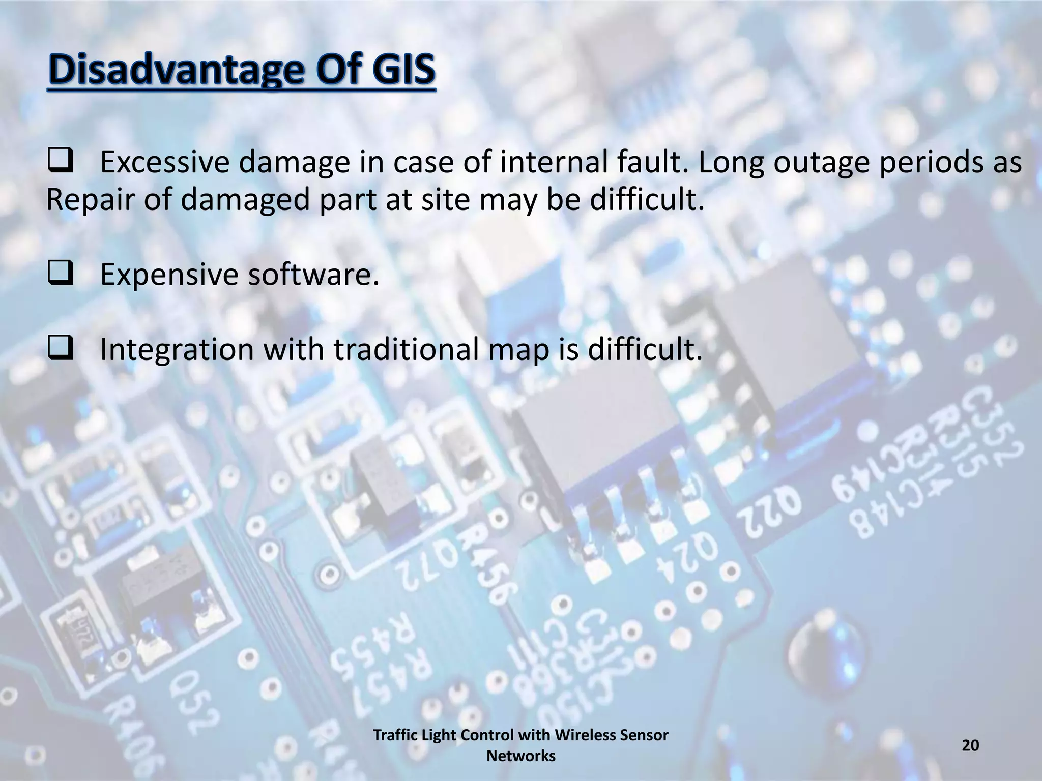Traffic signal control management based on integrating GIS and WSN technology | PPT