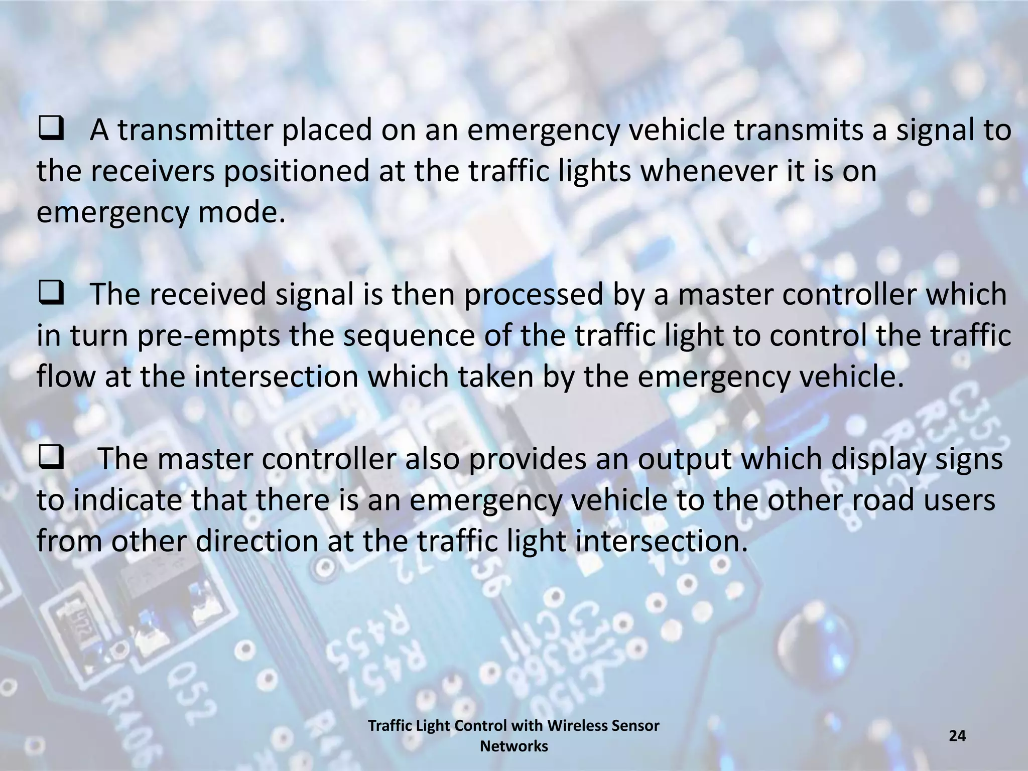 Traffic signal control management based on integrating GIS and WSN technology | PPT