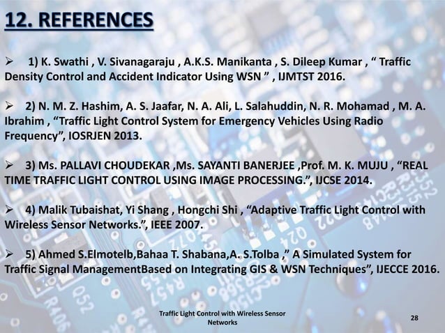 Traffic signal control management based on integrating GIS and WSN technology | PPT