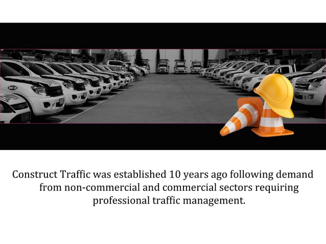 Traffic Control - Construct Traffic | PPT