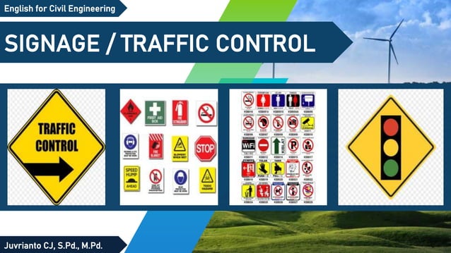 Traffic control and signage | PPT