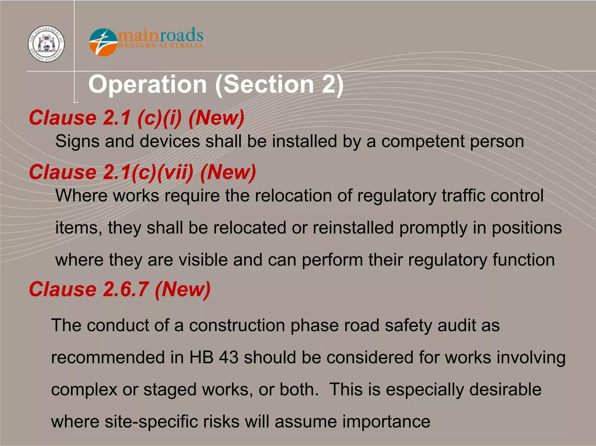 Traffic Control By Brian Kidd | PDF