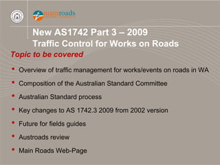 Traffic Control By Brian Kidd | PDF