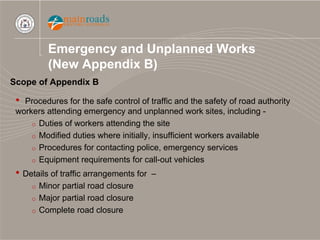 Traffic Control By Brian Kidd | PDF