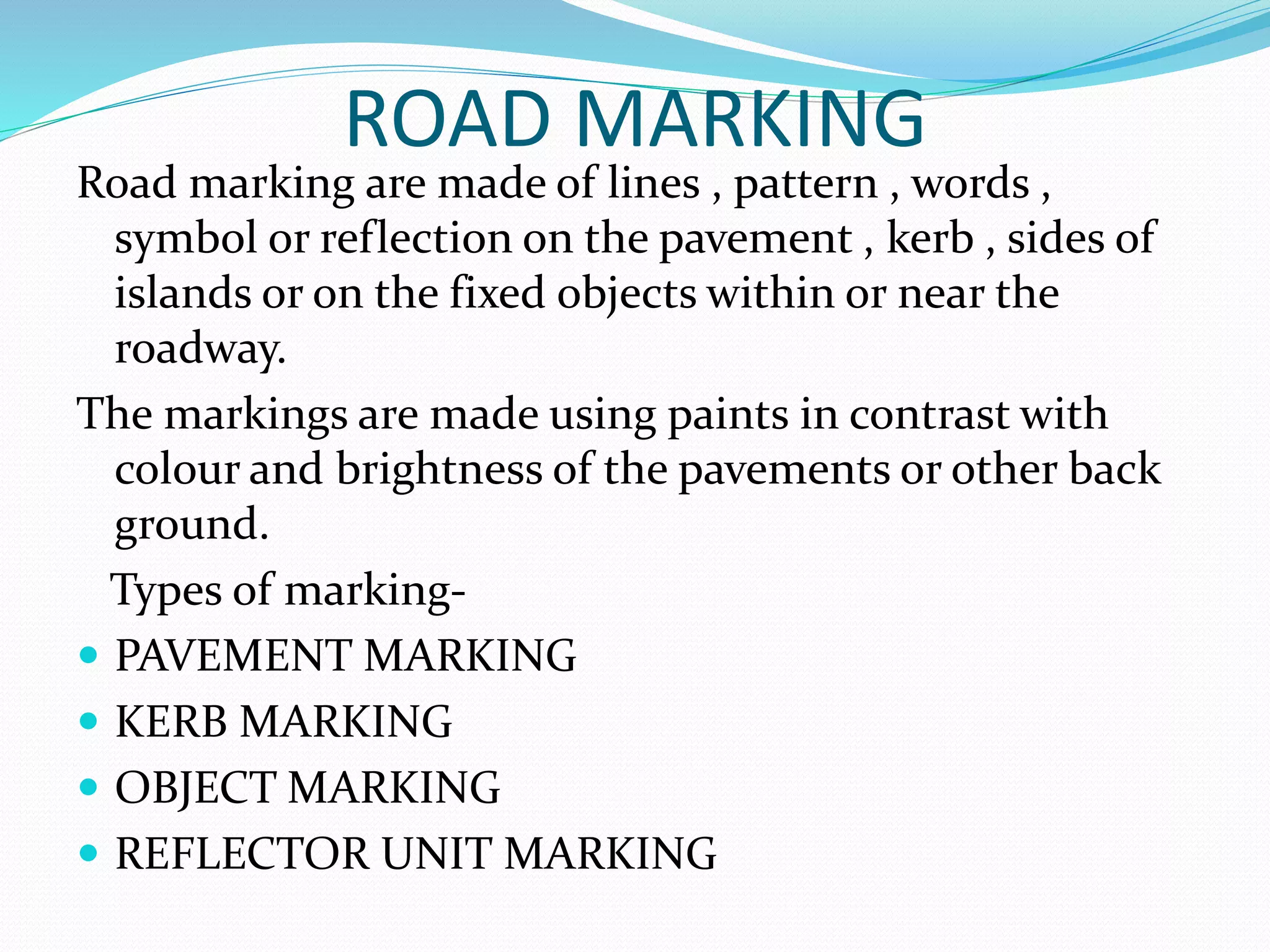 Traffic control devices | PPTX