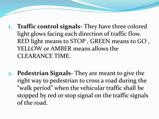 Traffic control devices | PPTX