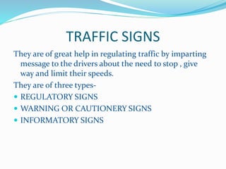 Traffic control devices | PPTX