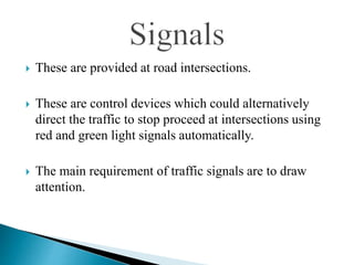 Traffic control devices | PPT