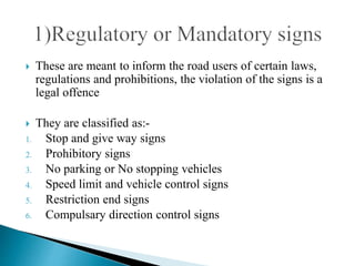 Traffic control devices | PPT
