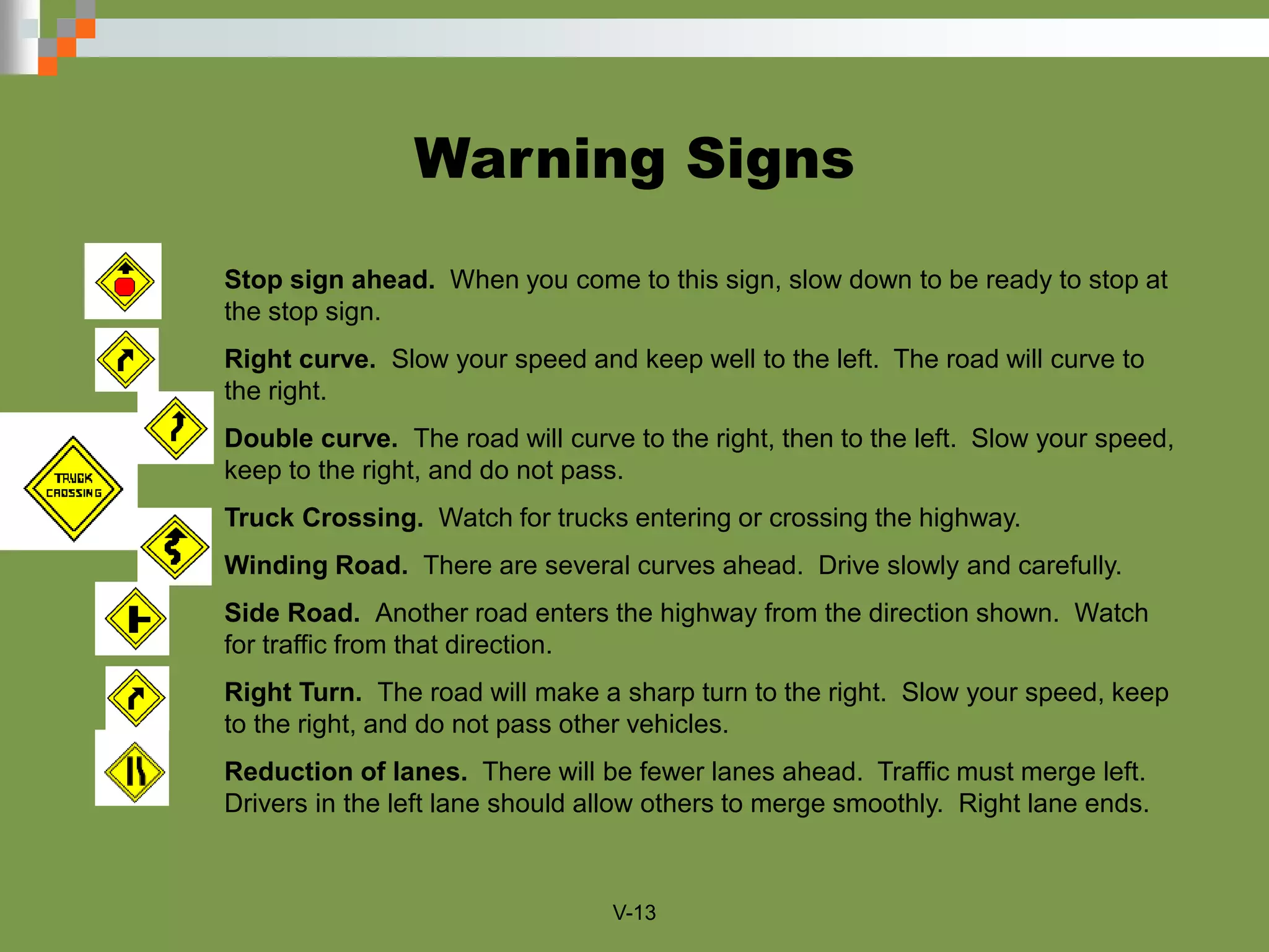 Traffic control devices , signs and road markings by Sharif Ullah Khan ...