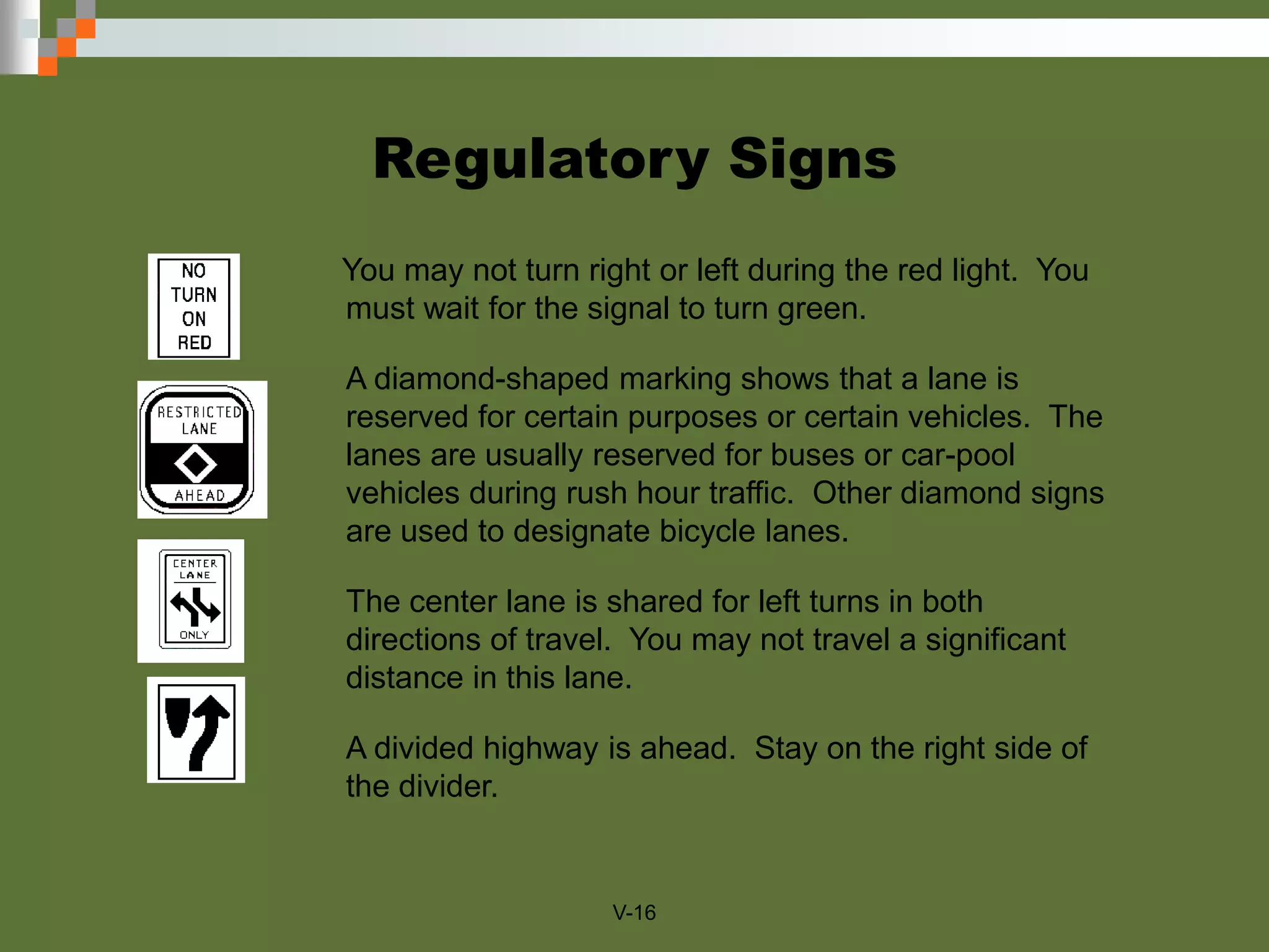 Traffic control devices , signs and road markings by Sharif Ullah Khan ...