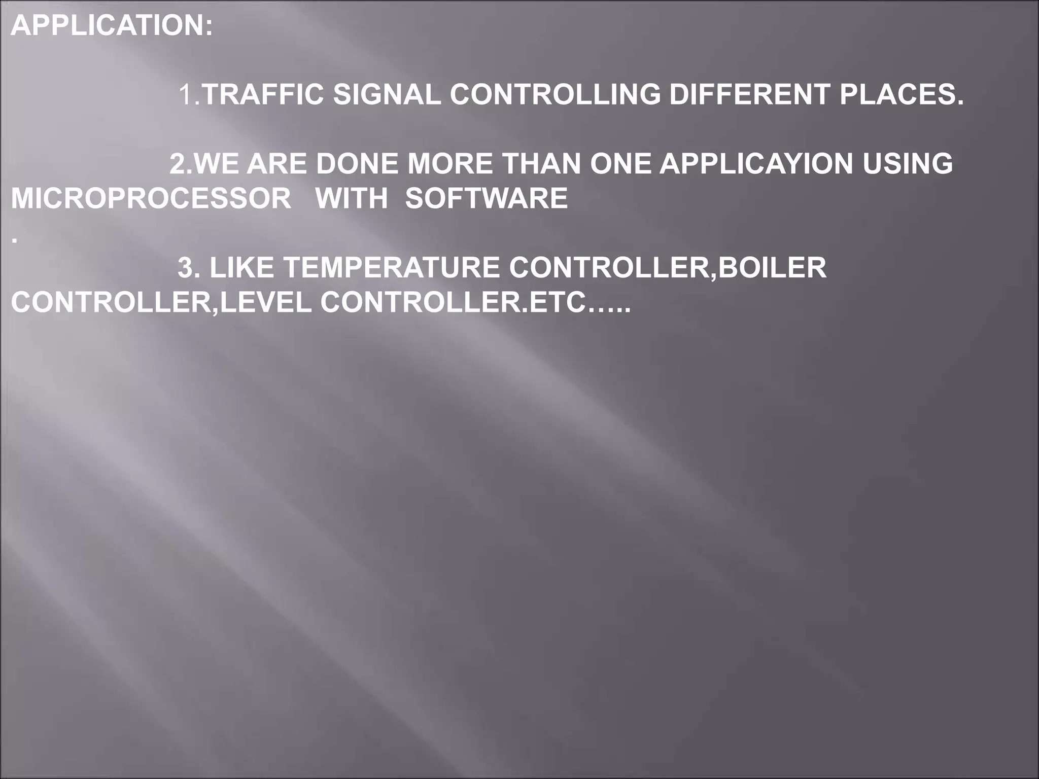 TRAFFIC CONTROLLER USING 8085.ppt