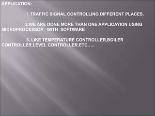 TRAFFIC CONTROLLER USING 8085.ppt
