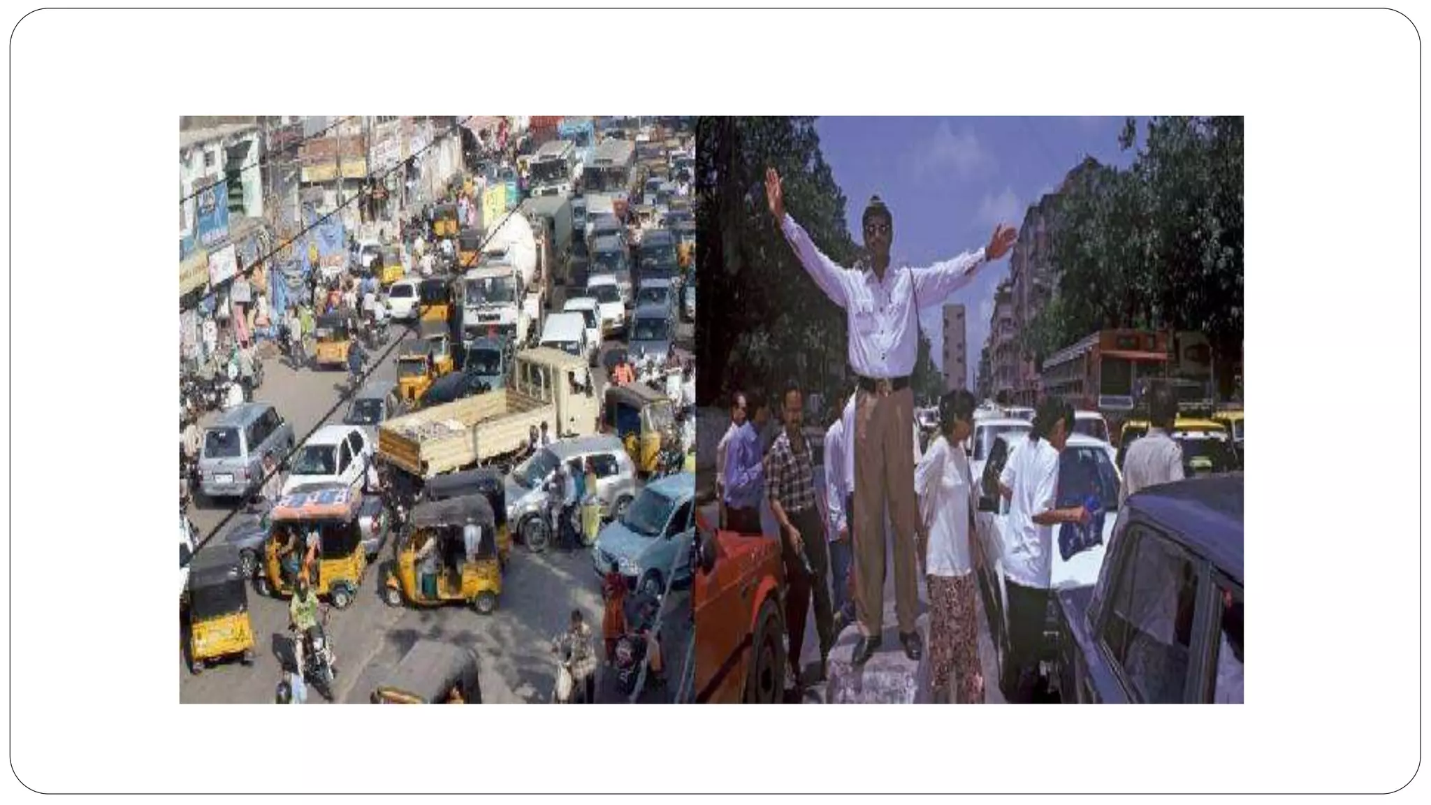 Traffic control using image processing | PPTX