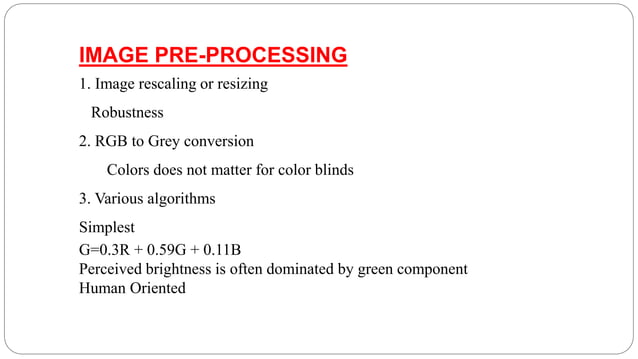 Traffic control using image processing | PPTX